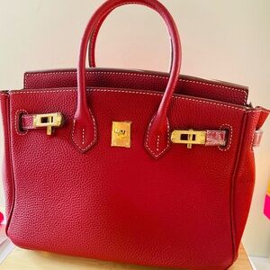 Hermes | Bags | Copy Hermes Kelly Bag Not Authentic But Side By Side ...